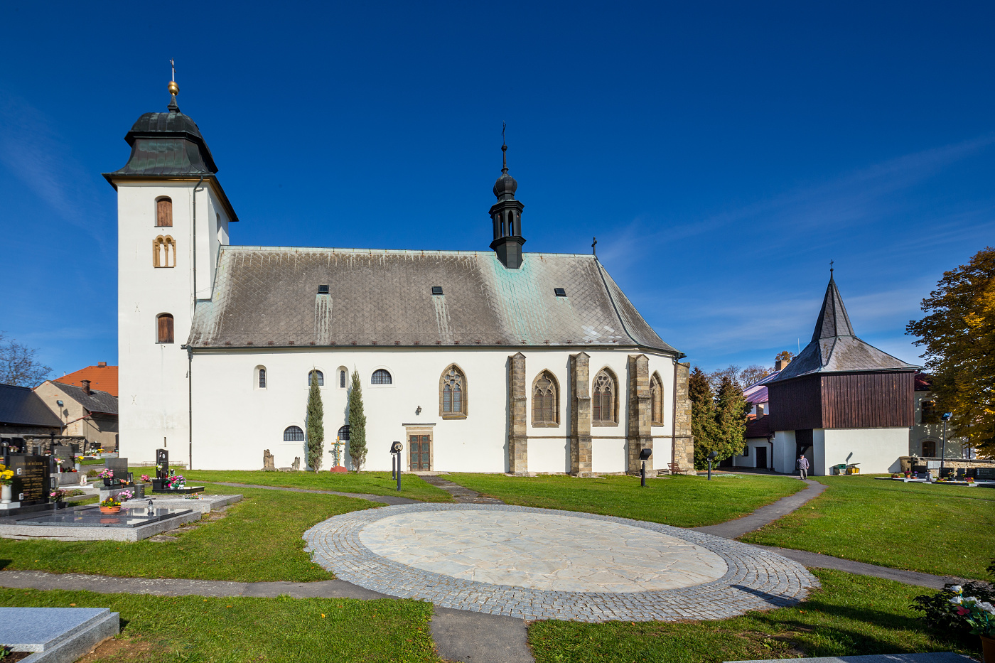 1. KOSTEL SV. MARTINA :: Regionální muzeum vesnice Dolní Újezd
